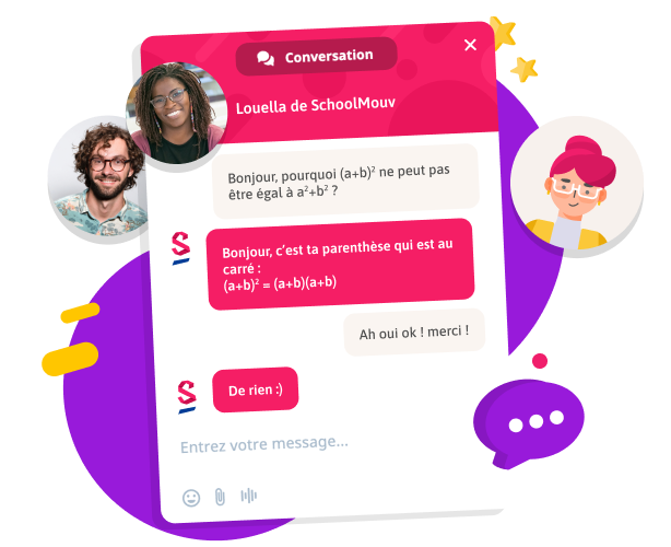 SchoolMouv : cours en ligne, vidéos, quiz du CP à la Terminale